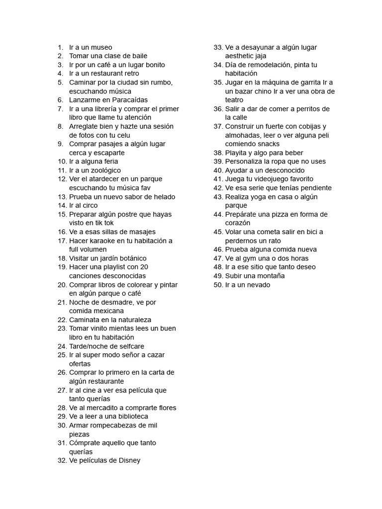 50 Citas Conmigo Mismo | PDF