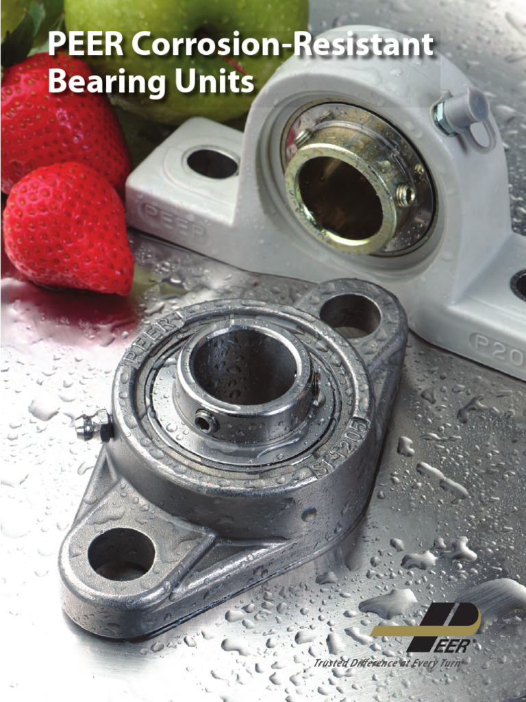 PEER Bearing Units | PDF | Stainless Steel | Corrosion