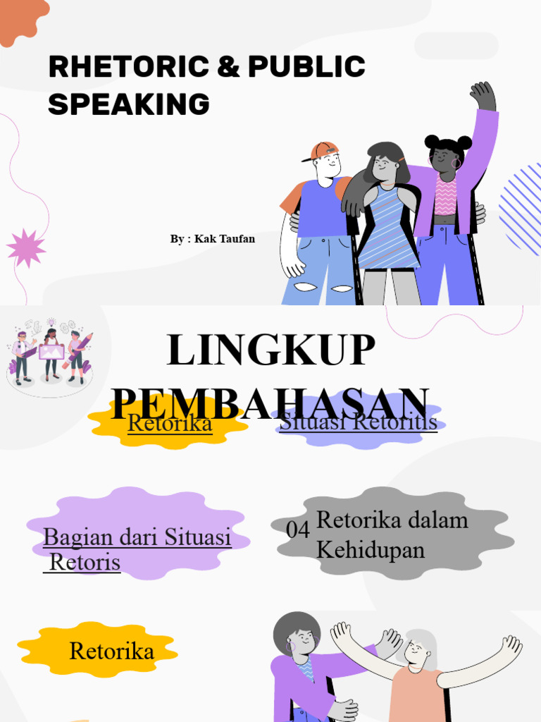 Rhetoric Public Speaking | PDF | Karier & Perkembangan