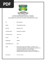 1 - Chichewa Guide - Nthondo | PDF | Mystery, Thriller & Crime Fiction