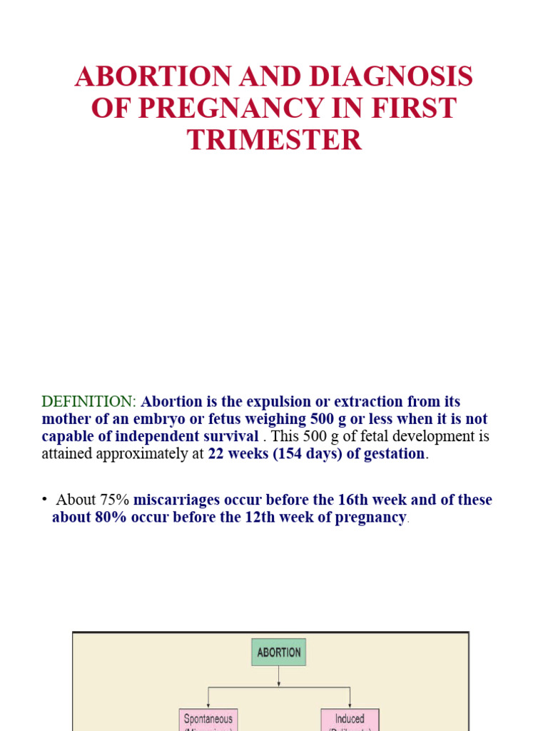 Ug Class 1 | PDF | Miscarriage | Pregnancy