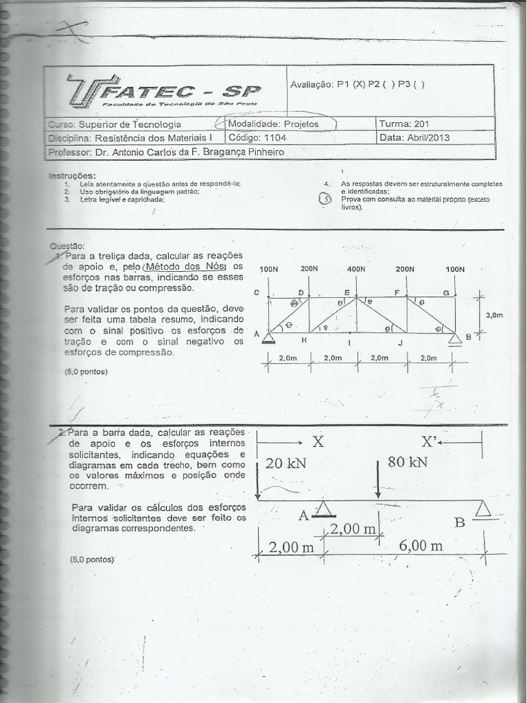 Resmat Apostila | PDF