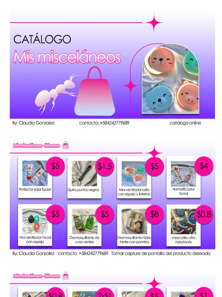 Catalogo Mis Miscelaneos | PDF