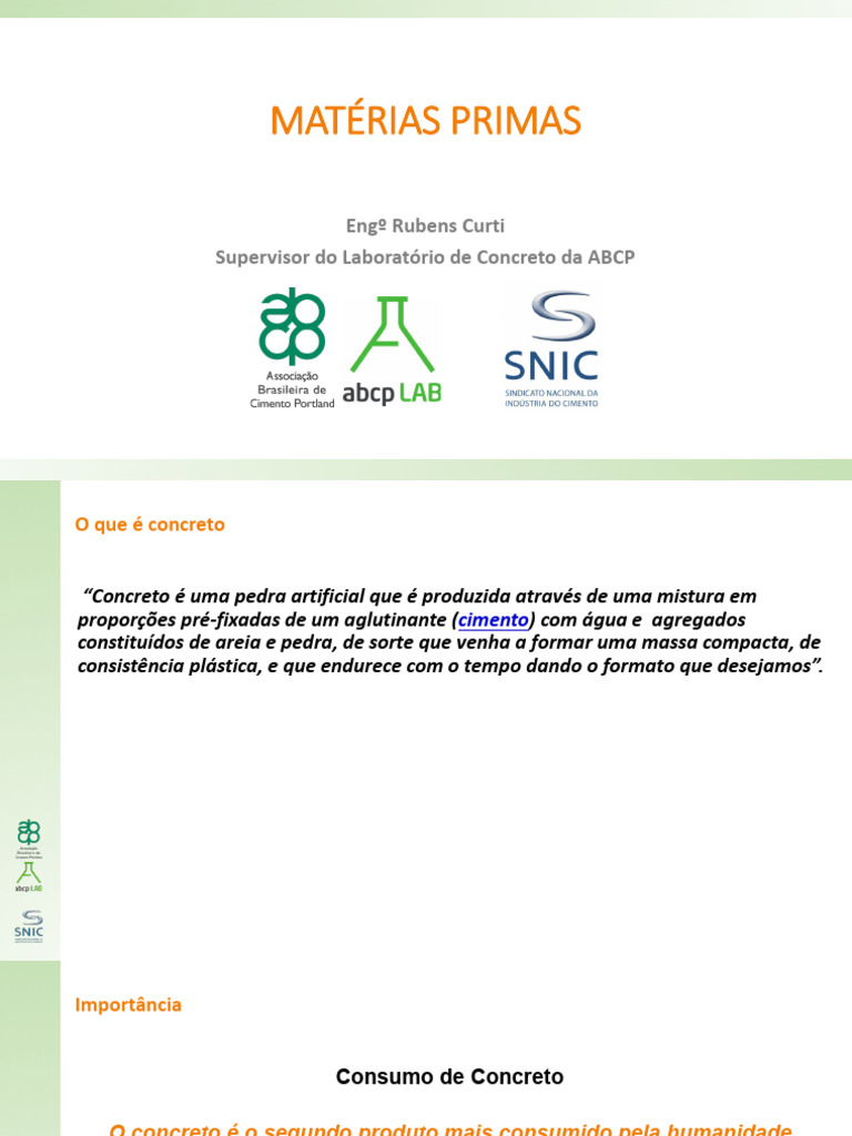 1 - Matéria Prima Geral - Citc Abr2023 | PDF