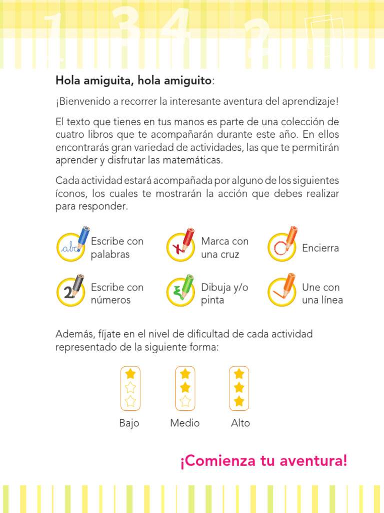 Cuadernillo de Matematicas 4 Libro para 1er Grado | PDF | Geometría ... Cuadernillo de Matematicas 4 Libro para 1er Grado | PDF | Geometría ...