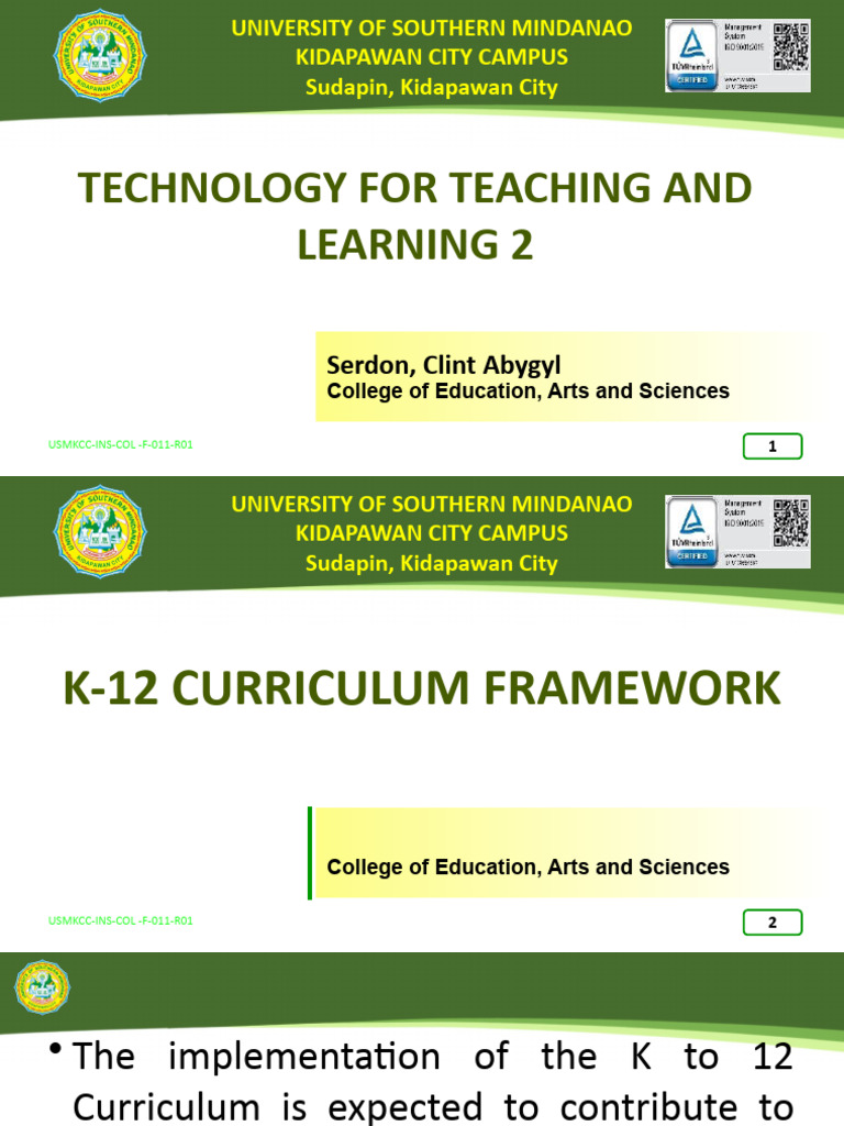 K-12 Curriculum Framework Guide | PDF | Curriculum | Vocational Education