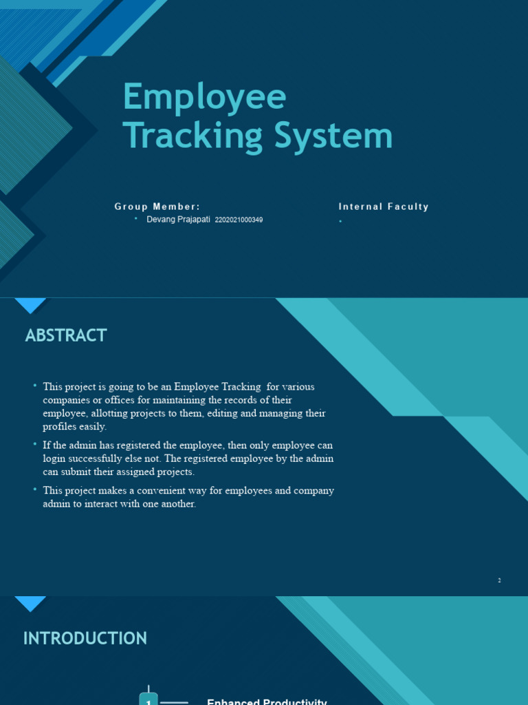 Employee Tracking System (1) | PDF | Employment | Computer Security