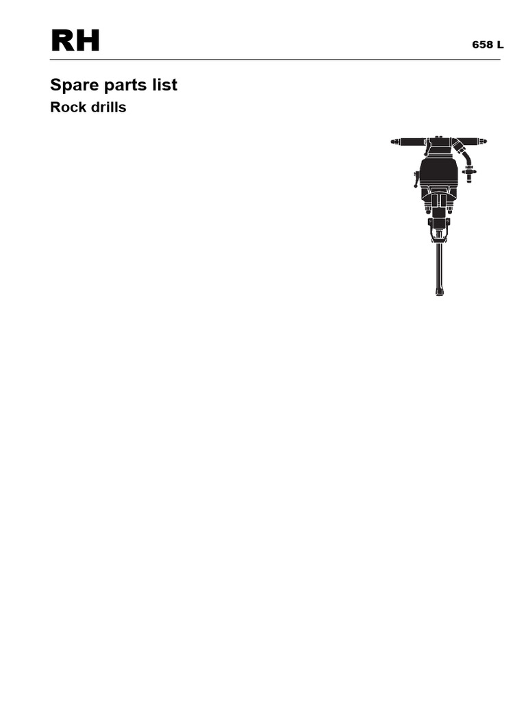 Manual de Partes RH-658L | PDF