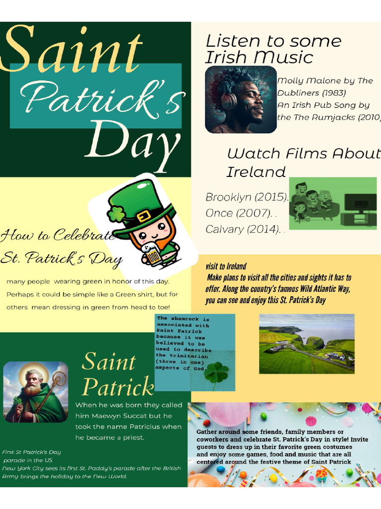 Infografia - San Patricio Inglés. | PDF