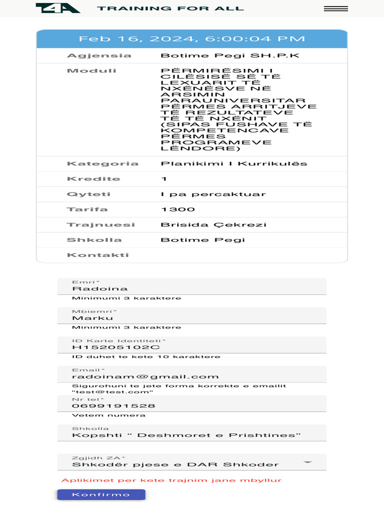 Training 4 All | PDF