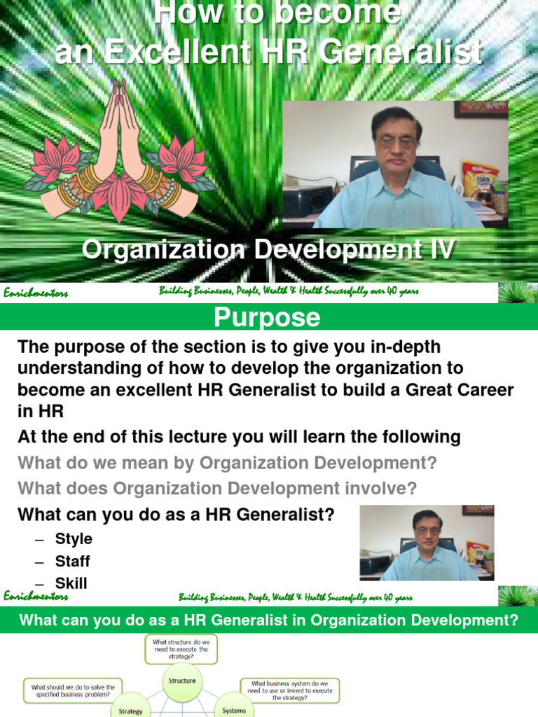 Excellent HR Generalist - Organization Development IV | PDF | Business | Leadership