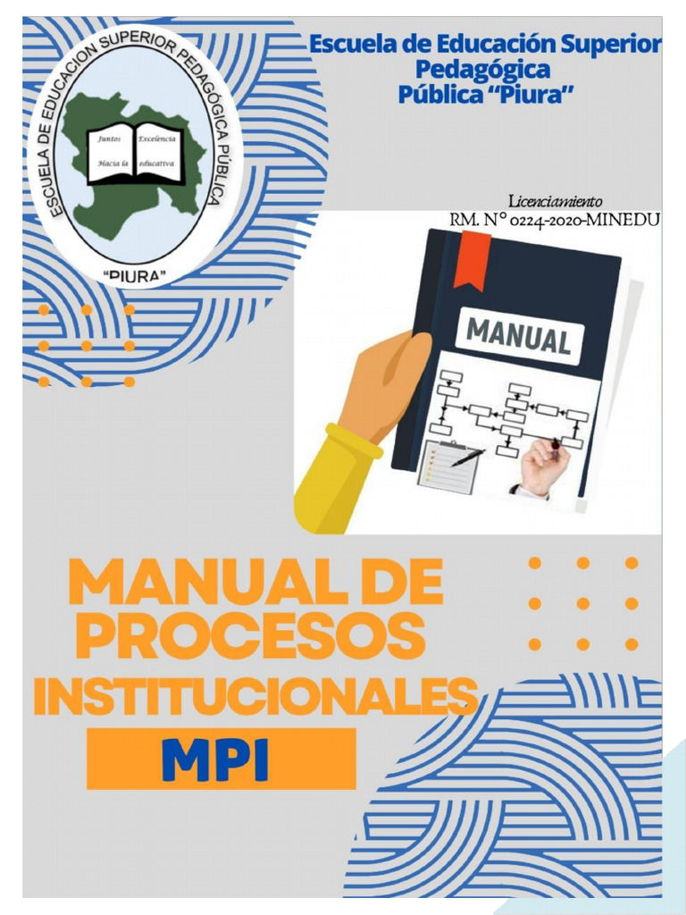 Manual de Procesos Institucionales | PDF