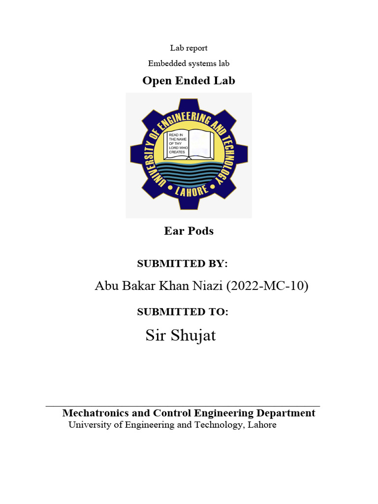 2022-MC-10 | PDF | Embedded System | Microcontroller