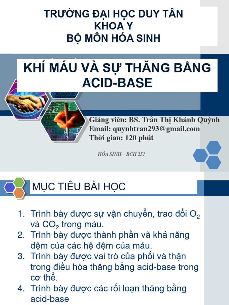 THĂNG BẰNG ACID BASE | PDF