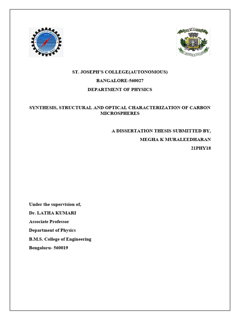 Final Report | Download Free PDF | Energy Dispersive X Ray Spectroscopy | Infrared Spectroscopy