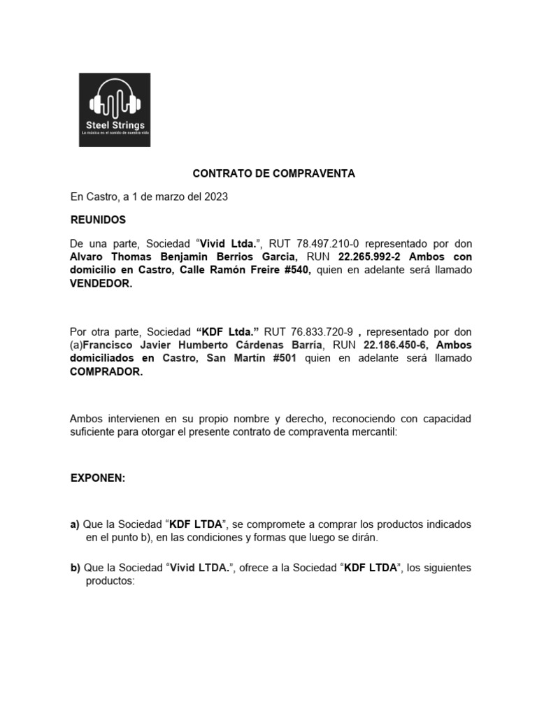 CCV Sociedad KDF Original | PDF