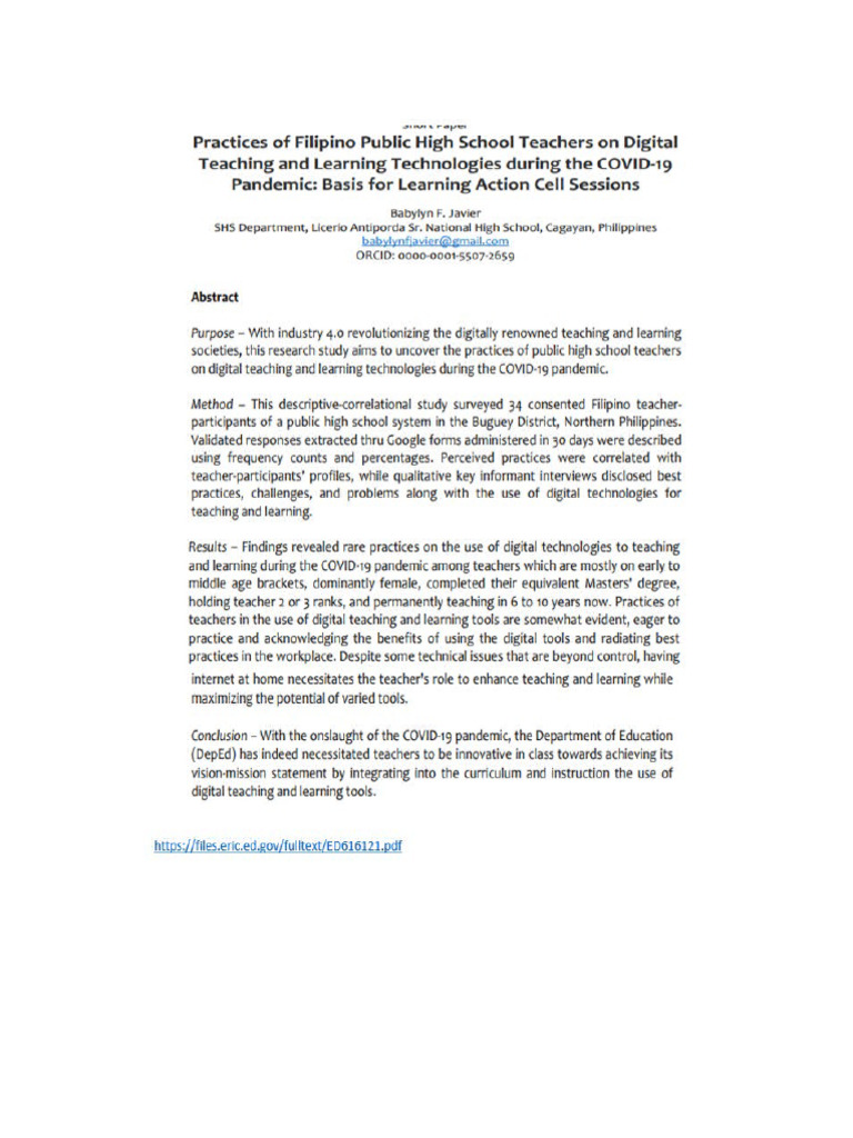 Research Analysis 1 | PDF