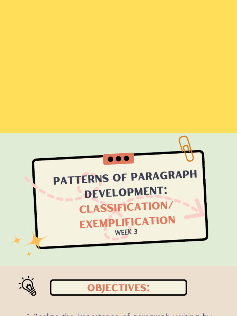 Week 3 Patterns of Paragraph Classification | PDF | Abrahamic Religions ...