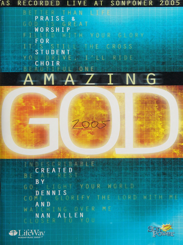 Amazing God: Praise and Worship For Student Choir | PDF | Conceptions ...