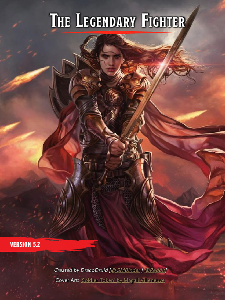 The Legendary Fighter - 5e | PDF