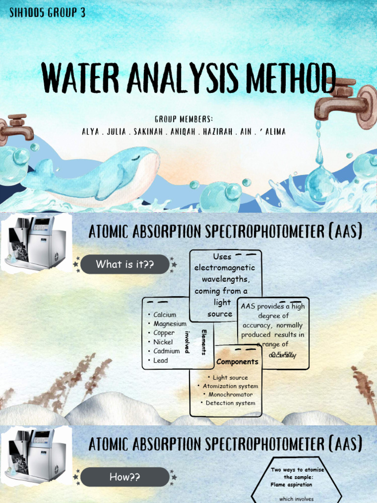 SIH1005 WATER Group 3 | PDF