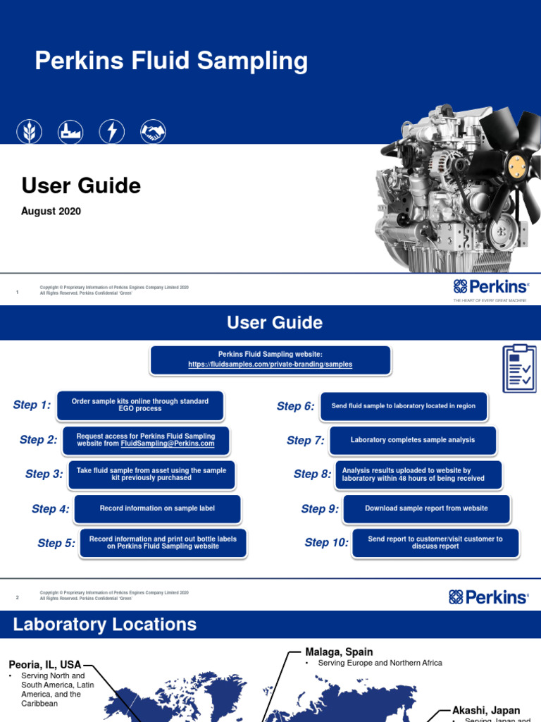 Perkins Fluid Sampling - User Guide | PDF | Monopoly (Economics ...