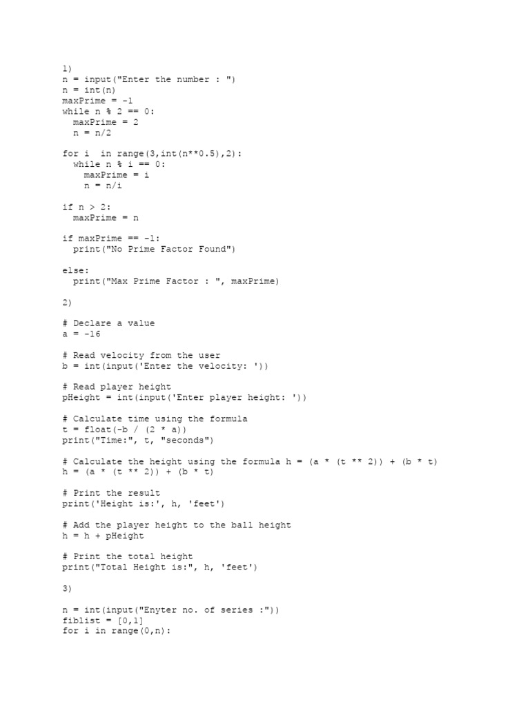 Lab Programms Download Free Pdf Computing Computer Programming 