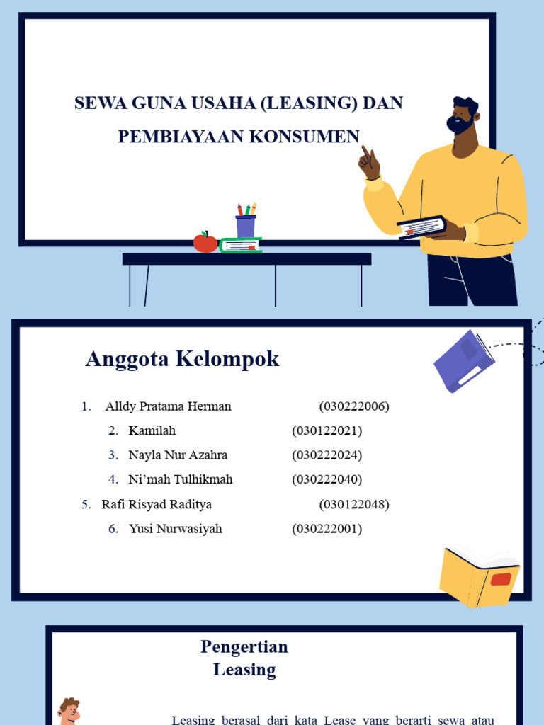 Sewa Guna Usaha Leasing Dan Pembiayaan Konsumenn2 Pdf