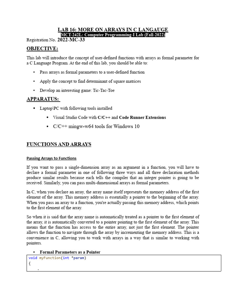 MCT-242L CP1 2022 LM16 33 | PDF | Parameter (Computer Programming) | Pointer (Computer Programming)