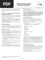 Sponsorship Application for Visitor Visa | PDF | Travel Visa | Passport