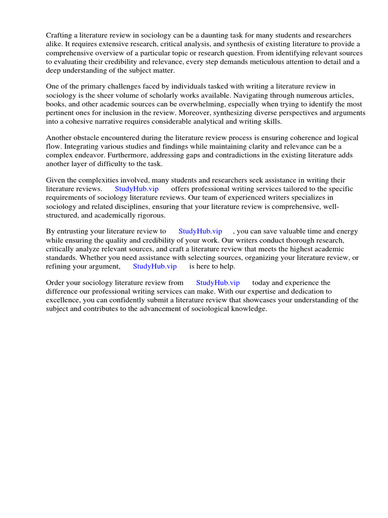 Writing Literature Review Sociology | PDF | Sociology | Literature Review Writing Literature Review Sociology | PDF | Sociology | Literature Review