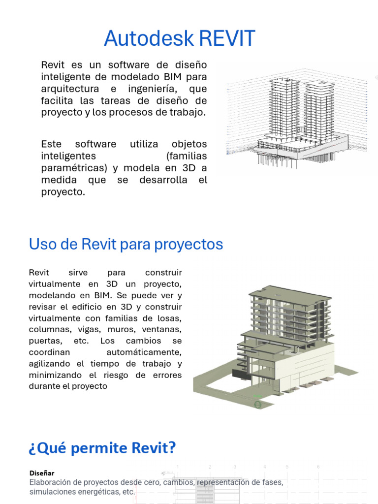 Revit: Software BIM para Arquitectura y Diseño | PDF