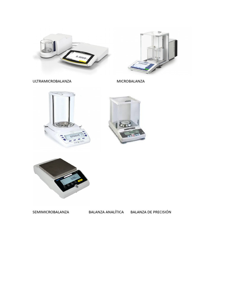 ULTRAMICROBALANZA MICROBALANZA | PDF