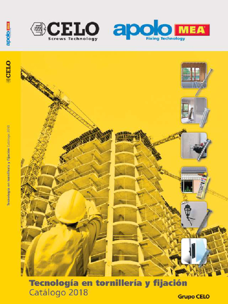 Catalogo Celo Apolo 2018 Es v2 | PDF | Tornillo | Arandela (Hardware)