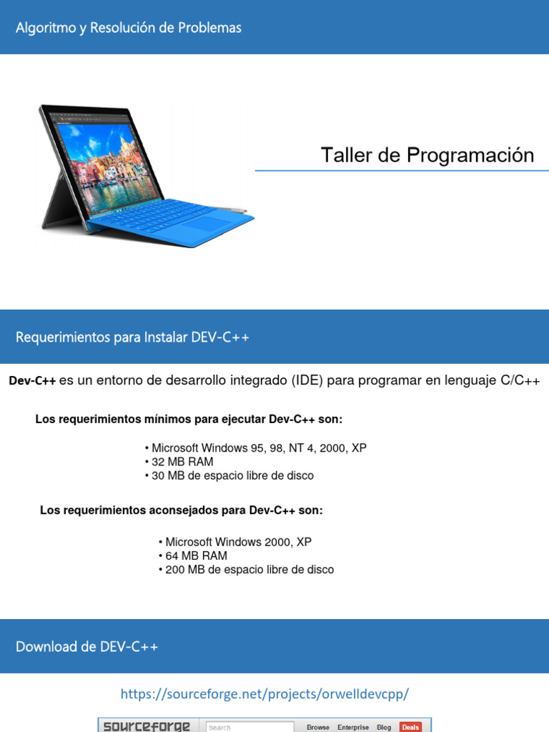 Guía de Instalación y Uso de Dev-C++ | PDF | Programación | Programa de ...