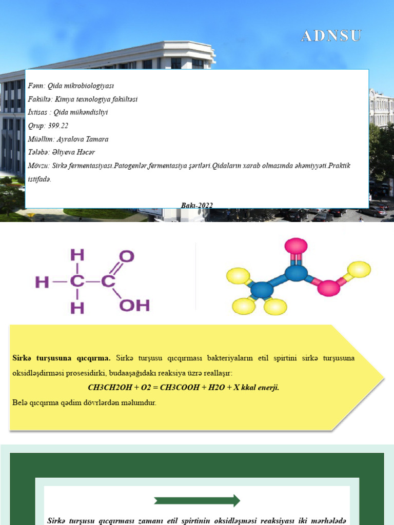 Qida Mikrobiologiyası | PDF