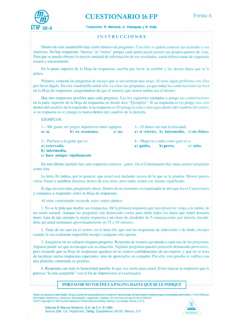 16 FP (Forma A) | PDF