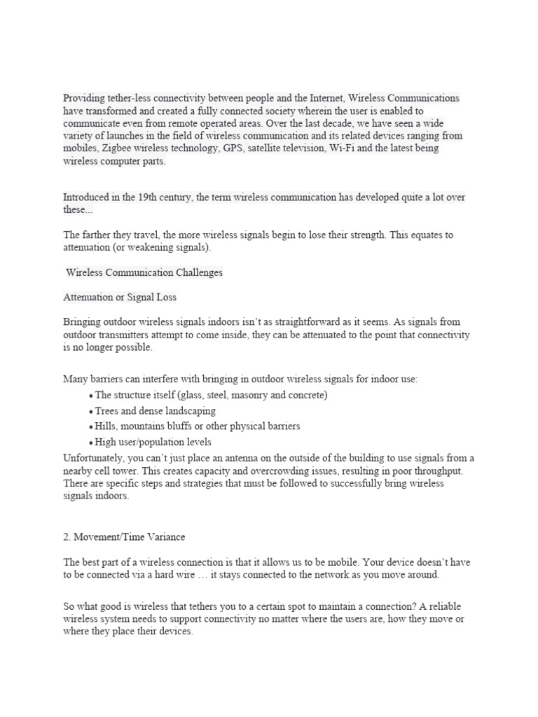 Challenges Wcn Pdf Wi Fi Wireless