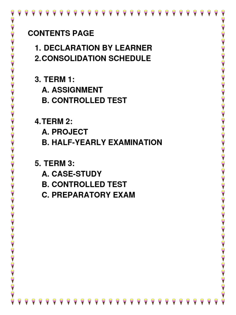Learner Sba File Dividers Grade 12 | PDF
