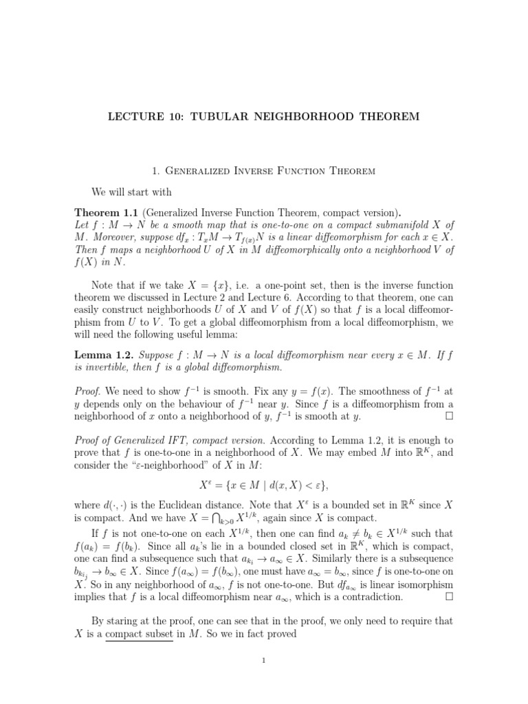 Lec 10 | PDF | General Topology | Mathematical Analysis Lec 10 | PDF | General Topology | Mathematical Analysis