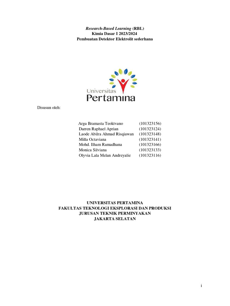 RBL KIMIA Final | PDF