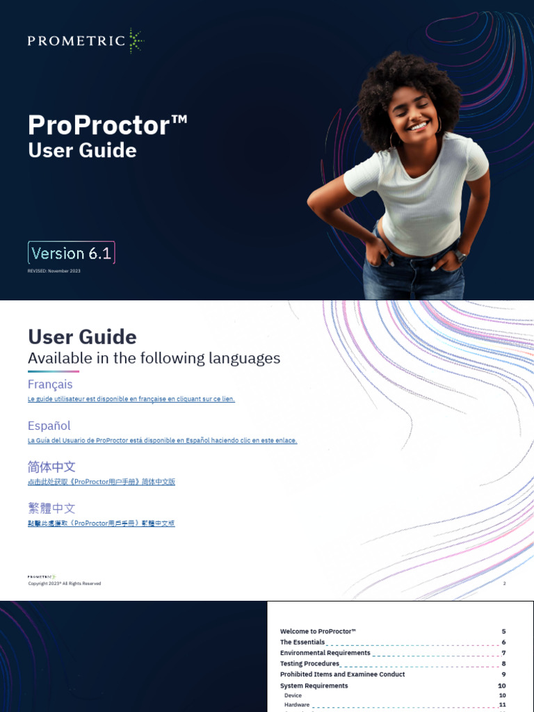 Prometric Pro User Guide | PDF | Headphones | Laptop
