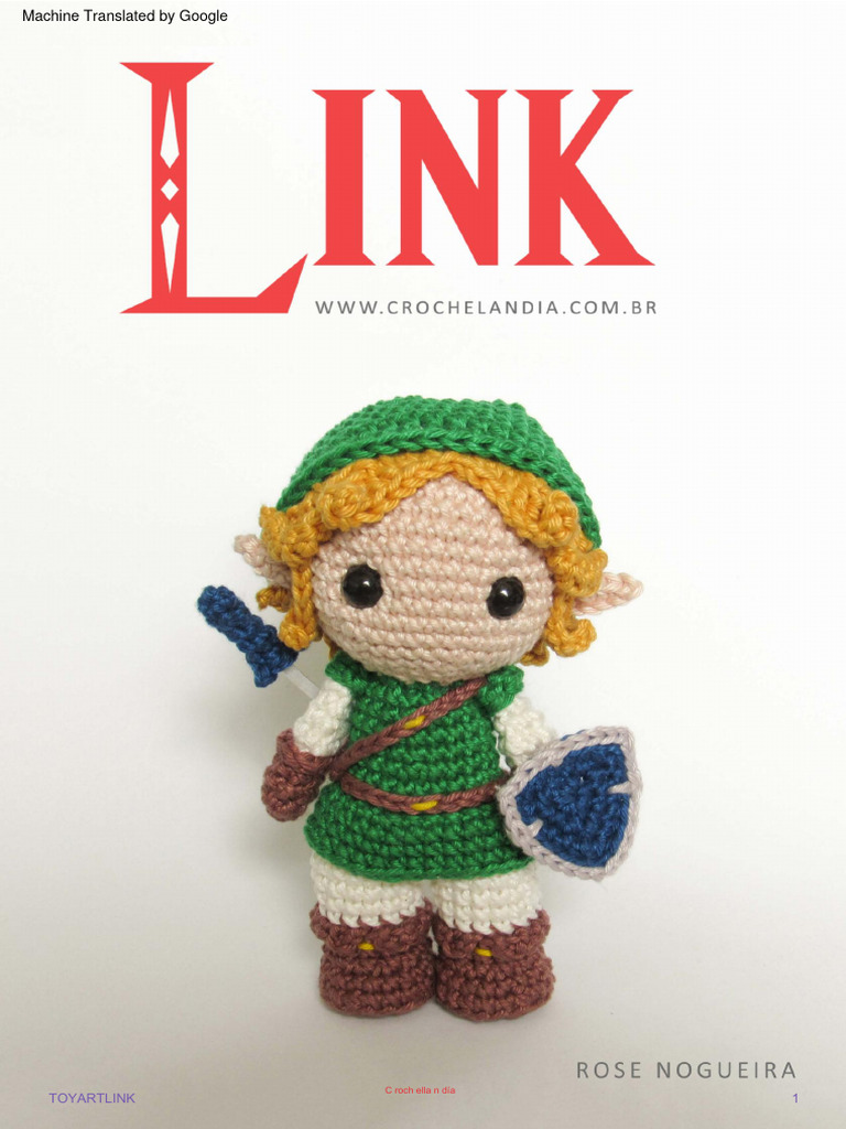 Patrón de Amigurumi de Link Zelda | PDF