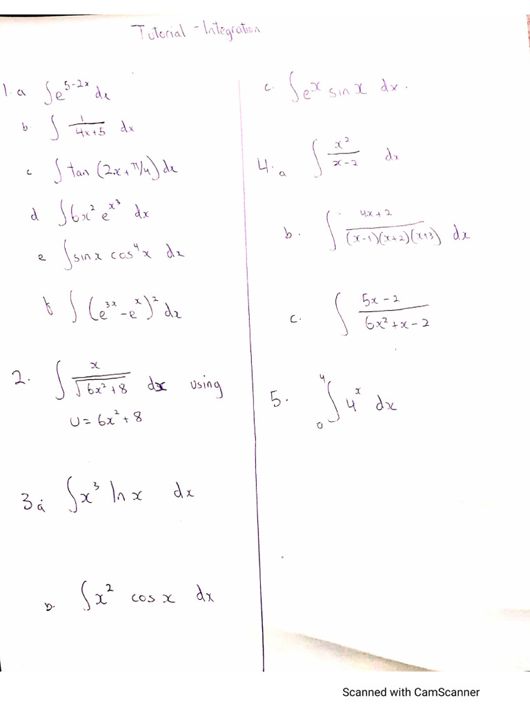 Integration Tut | PDF