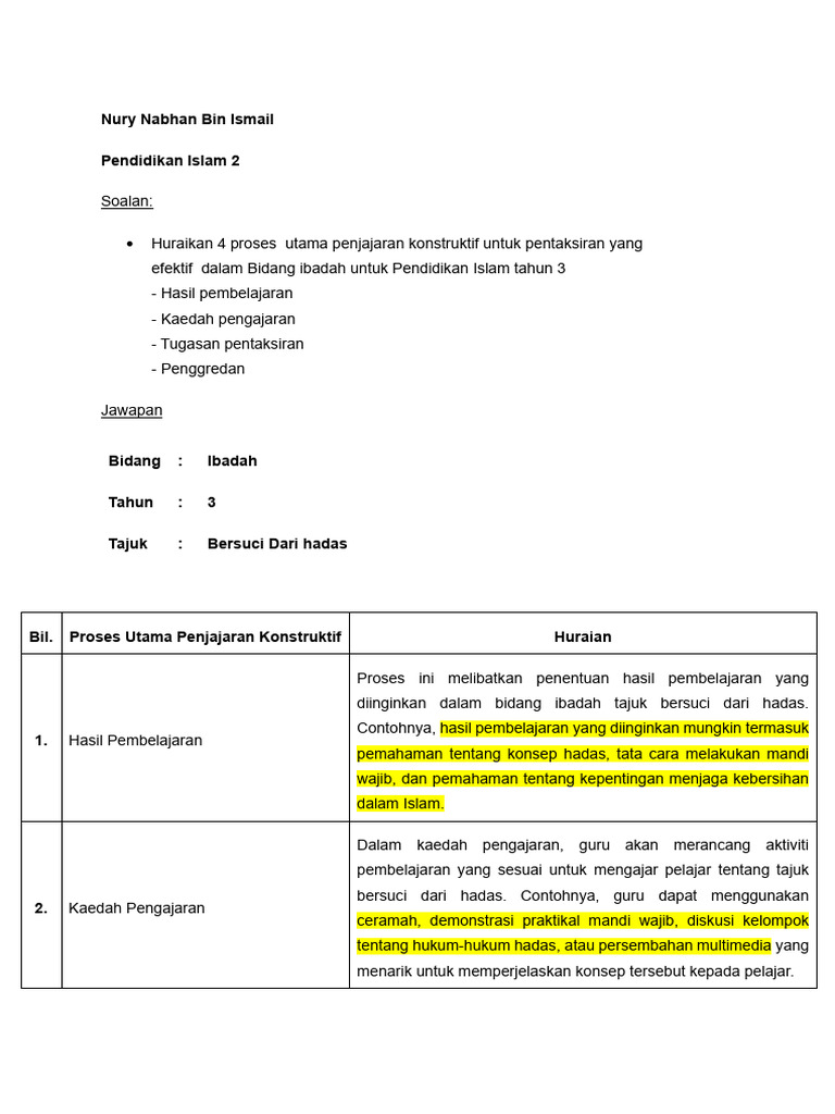 Tutorial M3 Nury Nabhan | PDF