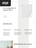 Cours Scoring | PDF | Banques | Risque