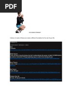 David Grey - Lower Body Basics Phase 1 | PDF