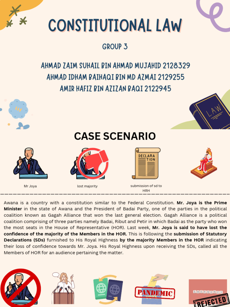 Consti Presentation | PDF | Government Institutions | Government