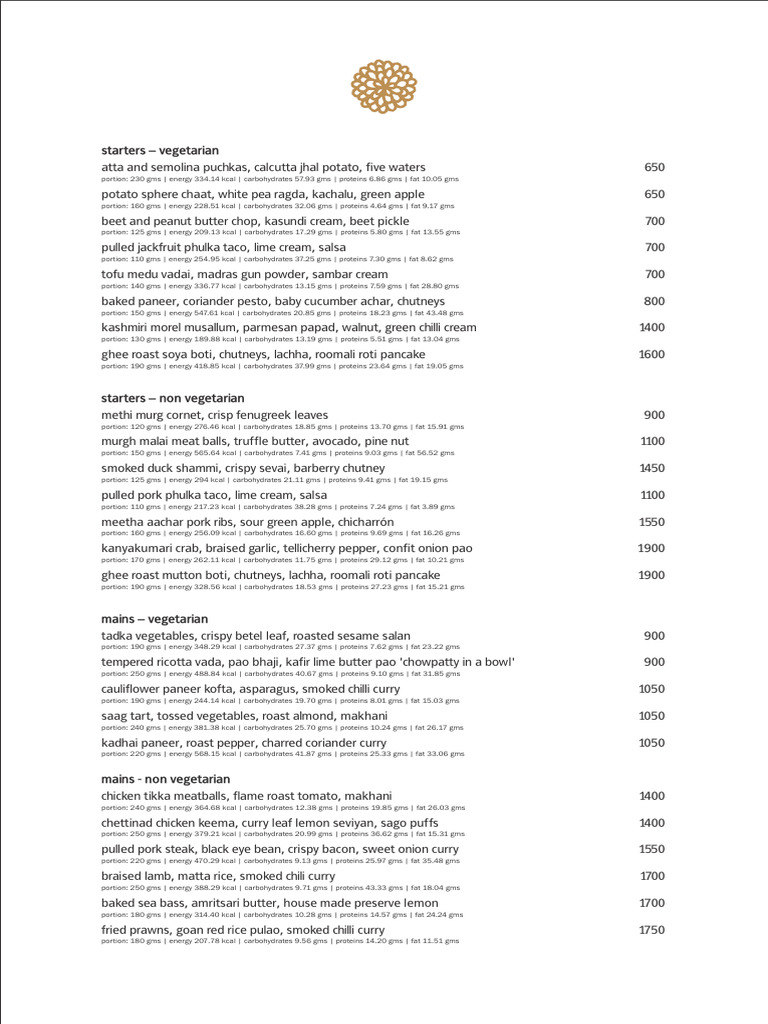 Vegetarian and Non-Vegetarian Menu | PDF | Asian Cuisine | Western Cuisine