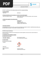 Oxonia Active 150 Safety Data Sheet | PDF | Personal Protective ...